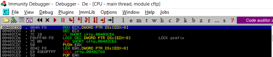 Developing Local Stack Overflow Exploit For Ftp Commander Pro 803 Learn Exploit Development